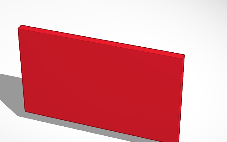 3D design mechanical board - Tinkercad