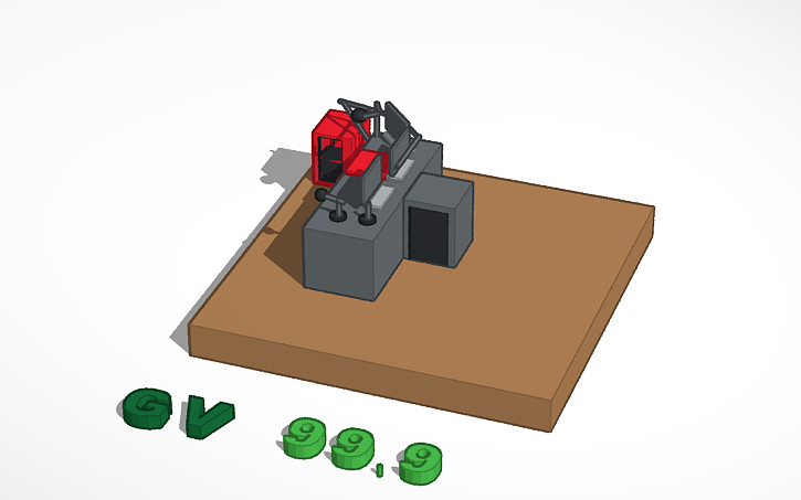 3D design GV 99.9 Booth | Tinkercad