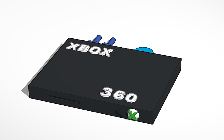 3D design Xbox 360 - Tinkercad