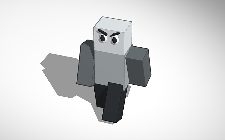 3D design Minecraft Person - Tinkercad