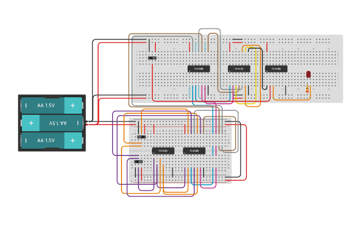 Circuit design multiplexor | Tinkercad
