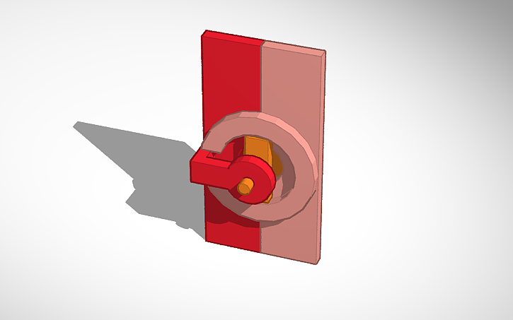 3D design Simple Locking Mechanism - Tinkercad