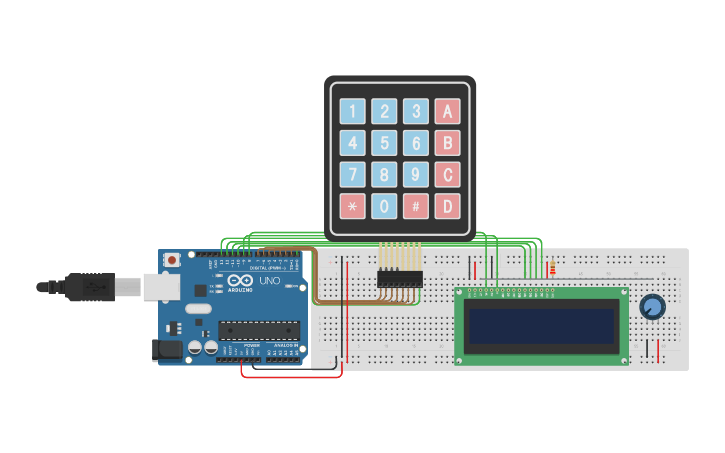 Circuit design Proyectar texto en imagenes | Tinkercad