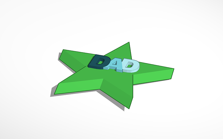 3D design Fathers day Present - Tinkercad