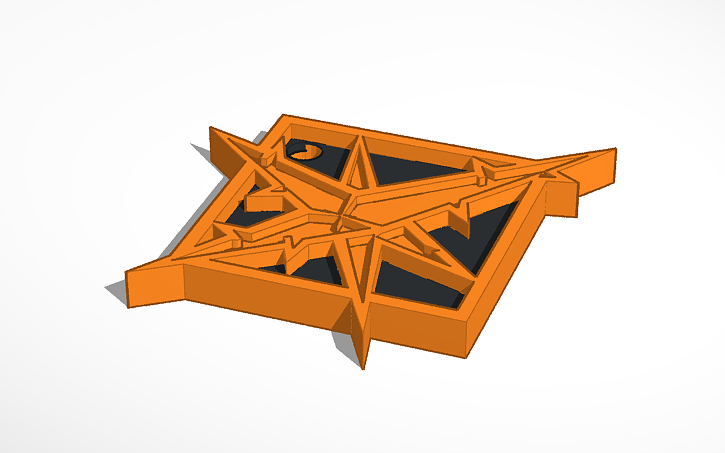 3D design Lesion Icon R6 - Tinkercad