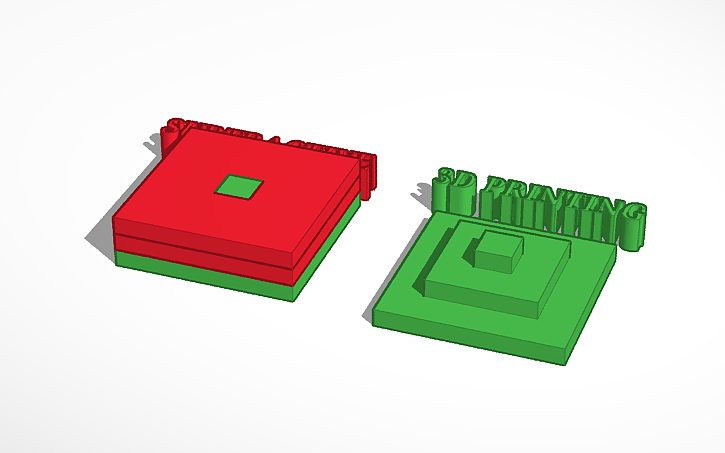 3D design Additive vs Subtractive - Tinkercad
