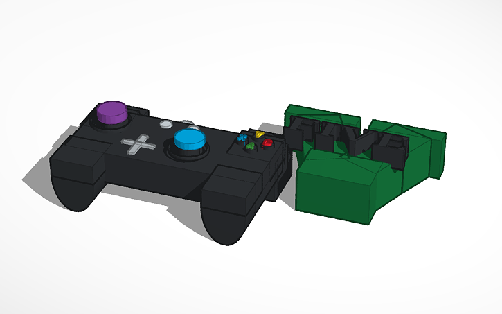 3D design Xbox one modded Controller | Tinkercad