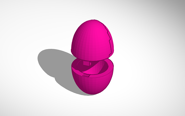 3D design Eggs - Tinkercad