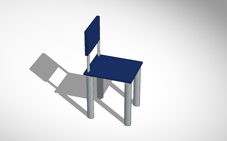3D design Chair | Tinkercad