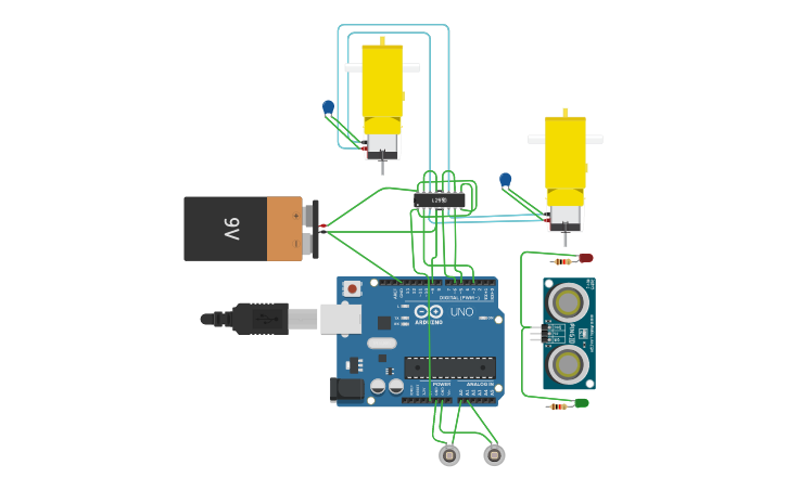 Circuit design Project number 3 (3.4) - Tinkercad