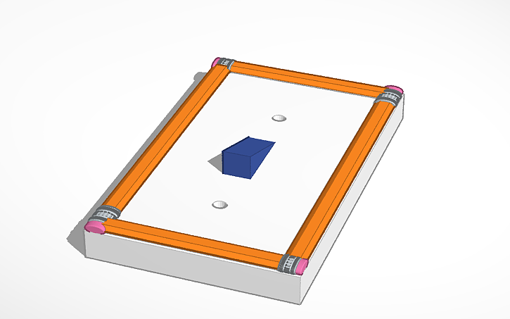 3D design light switch - Tinkercad
