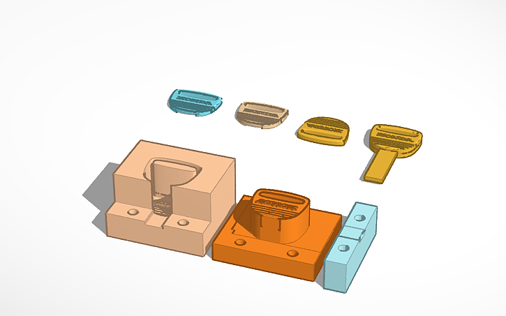 3D design honda civic 4gen KEY - Tinkercad