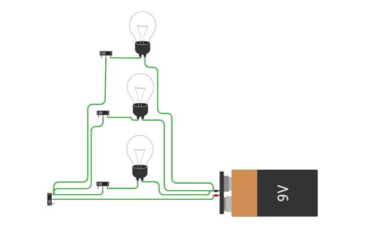 Circuit design montaje 4 | Tinkercad