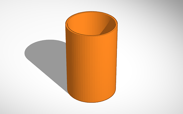 3D design Deckel - Tinkercad