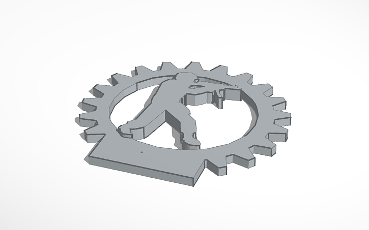 3D design CS logo | Tinkercad