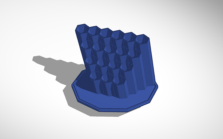 3D design Pen Holder - Tinkercad