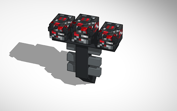 3D design The cursed wither - Tinkercad