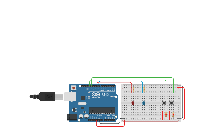 Circuit design state machines homework - Tinkercad