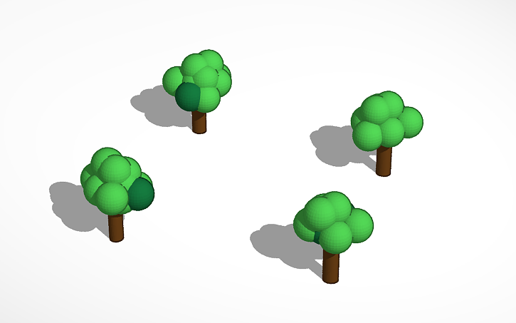 3D design Arbol - Tinkercad