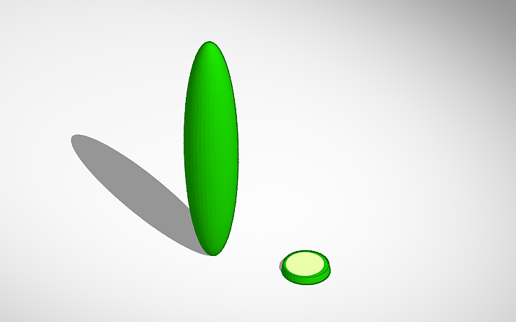 3D design Pickle 🥒 - Tinkercad