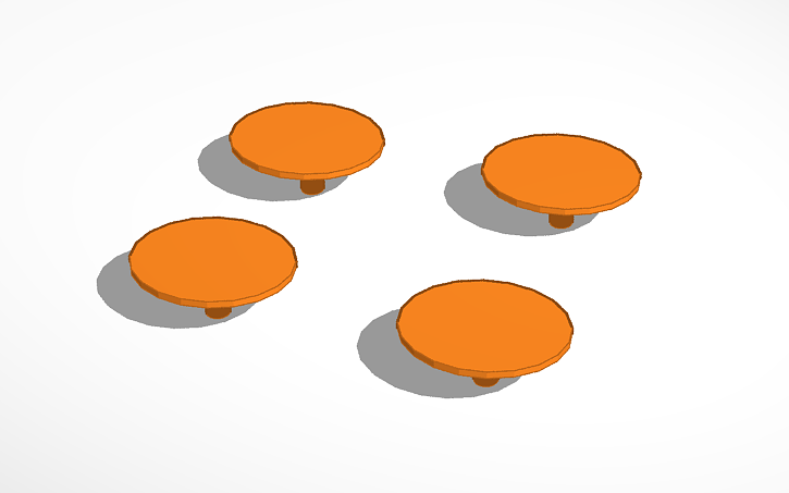 3D design coffee tables - Tinkercad