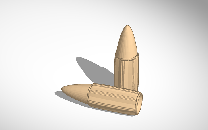 3D design bullets tm | Tinkercad