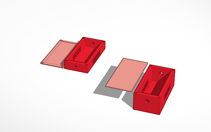 3D design USB encoder - Tinkercad