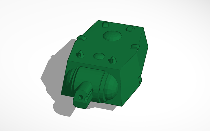 3D design KV-1 Turret - Tinkercad