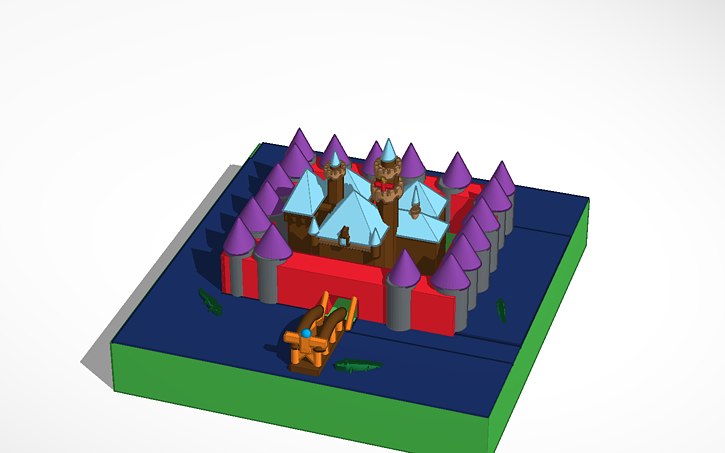 3D design Castel - Tinkercad