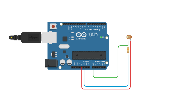 Circuit Design Aufgabe 1 Tinkercad