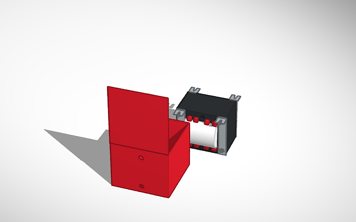 3D design transformador - Tinkercad