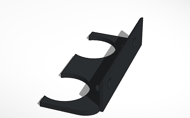 3D design Playstation move controller holder - Tinkercad