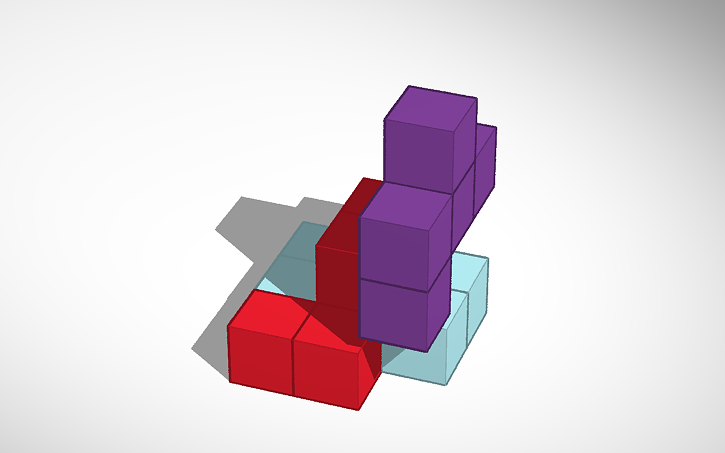 3D design Step 2 Soma Cube - Tinkercad