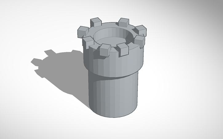 3D design Medieval Tower - Tinkercad