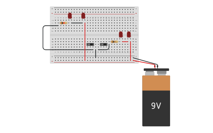 Circuit Design Задание Tinkercad