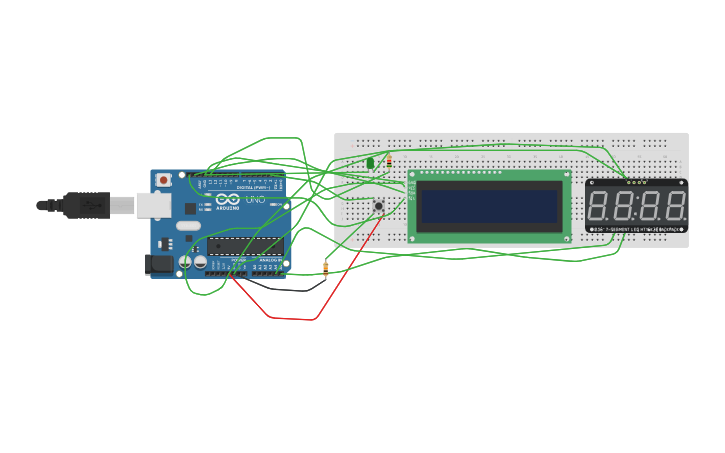 Circuit Design Random Number Generator Tinkercad