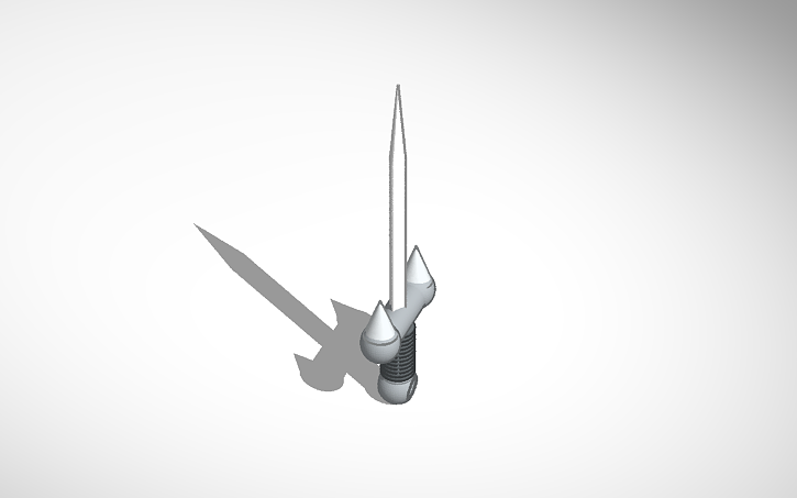 3D design Pasta Sword V2 | Tinkercad