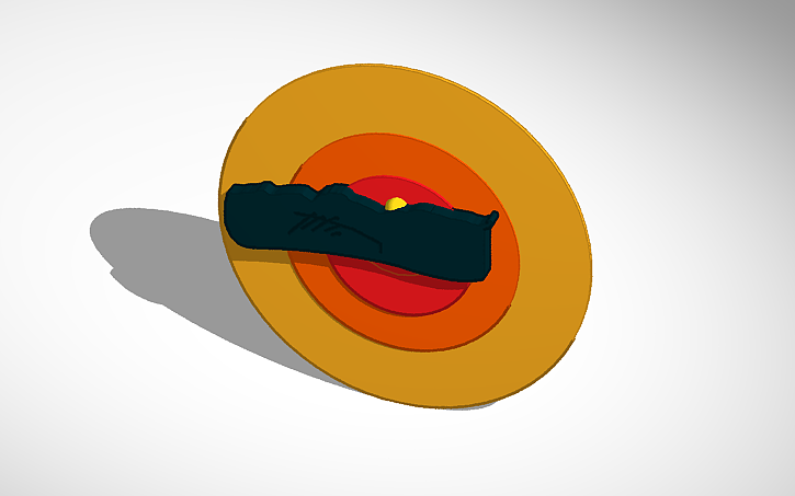 3D design sunset - Tinkercad