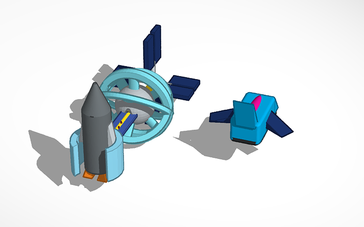 3D design MODEL B - Tinkercad