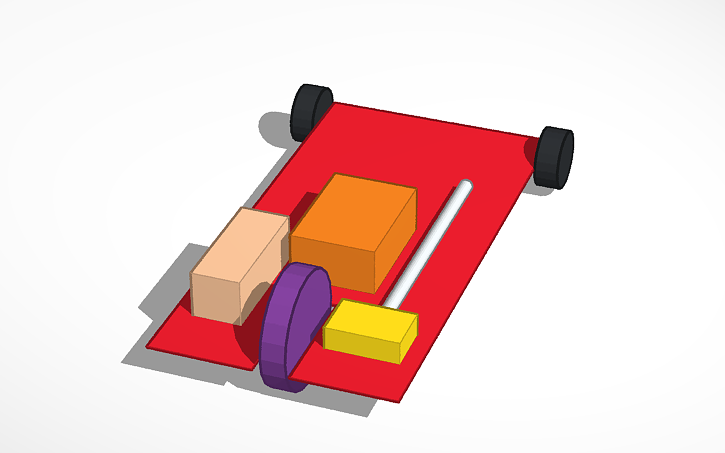 3D design Vehicle Mockup - Tinkercad