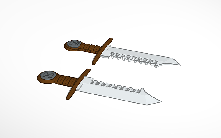 3D design the sword breaker - Tinkercad
