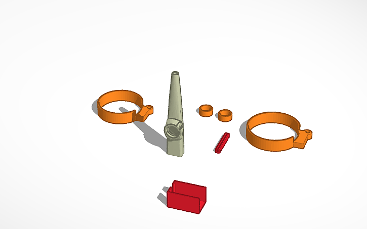 3D design Kazoo - Tinkercad