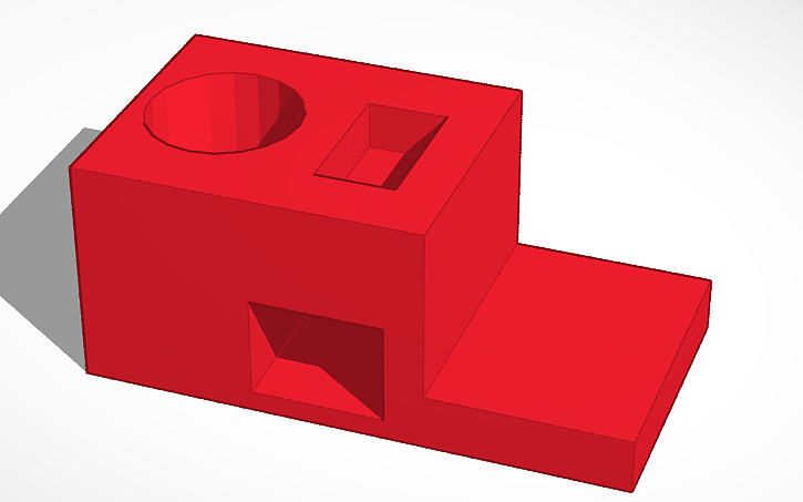 3D design Teeth helper - Tinkercad