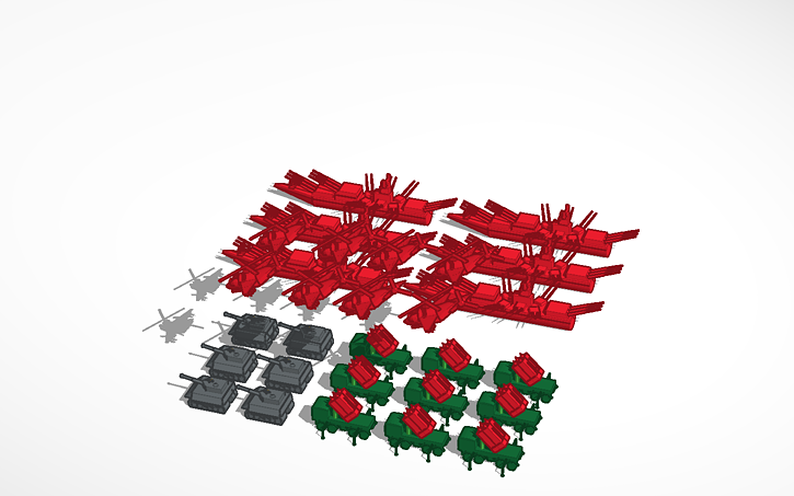 3D design army - Tinkercad
