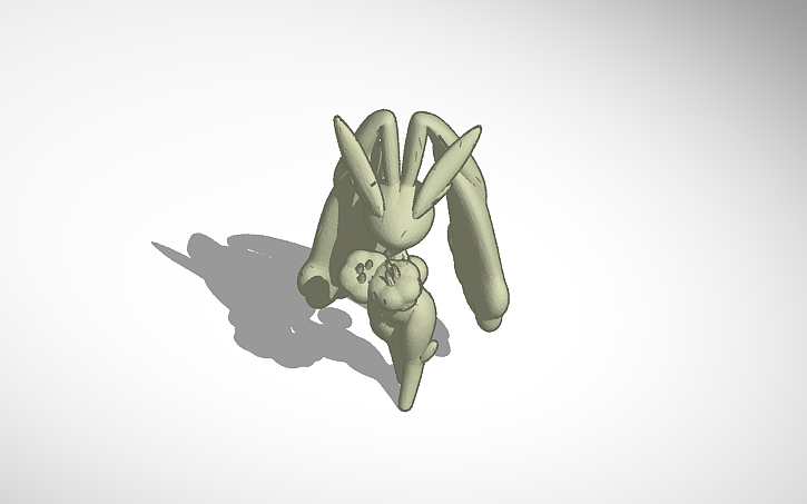 3D design lopunny - Tinkercad
