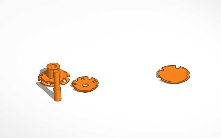 3D design eagle claw trap | Tinkercad