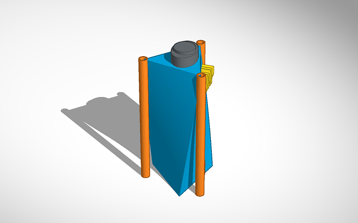 3D design Trump Tower - Tinkercad