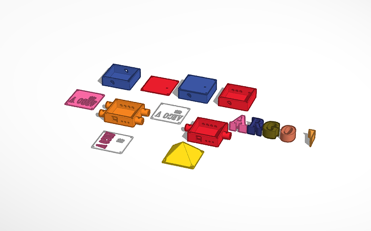 3D design camera box - Tinkercad