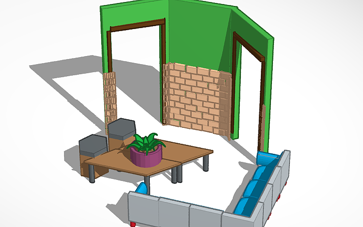 3D design Tinker CAD walls | Tinkercad