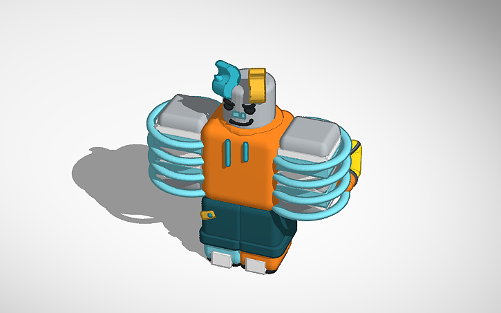 3D design Coil (Phighting) - Tinkercad
